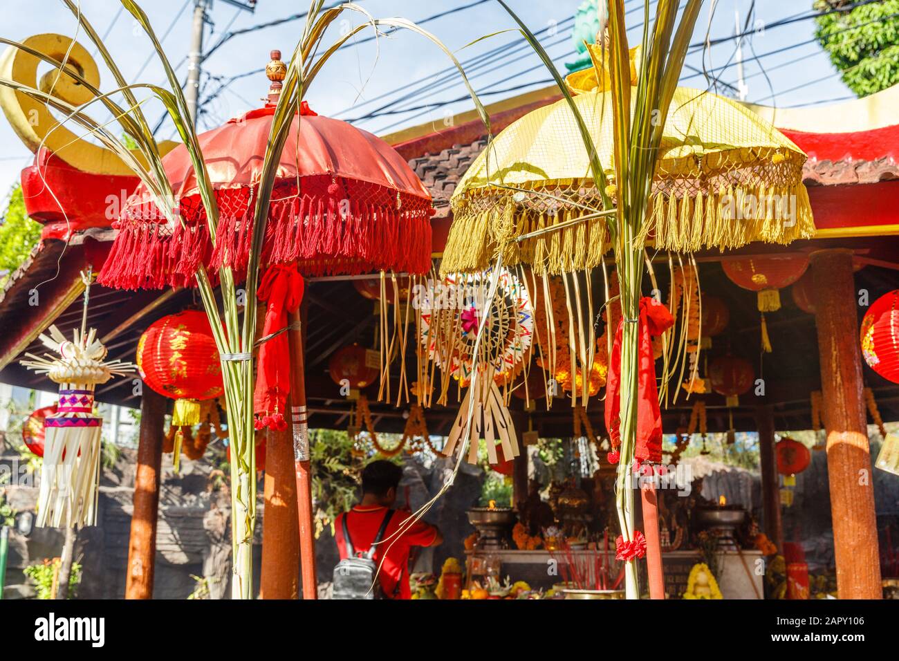 Vihara dharmayana temple hi-res stock photography and images - Alamy