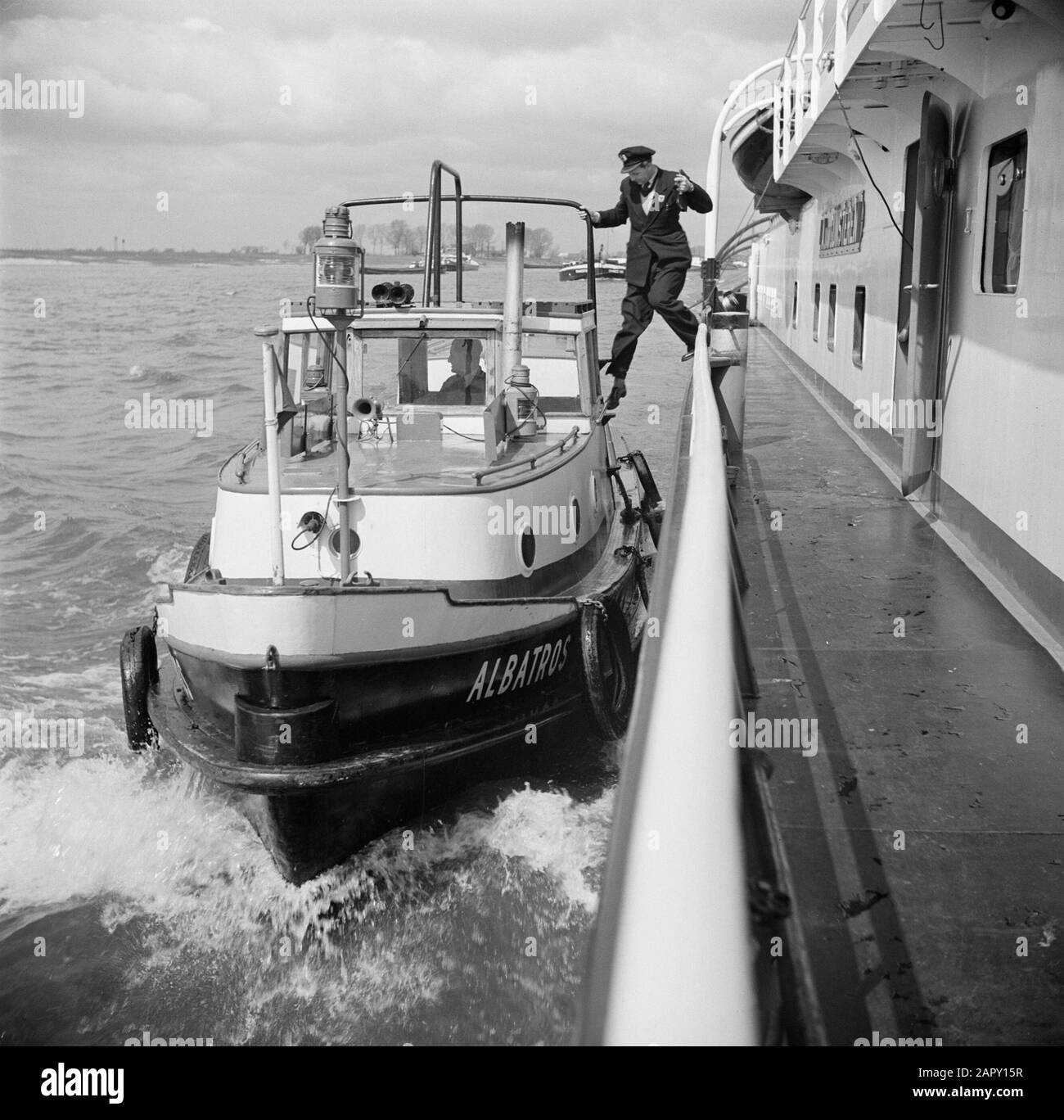 Rhine navigation, report on living and working on board a Rhine ship ...