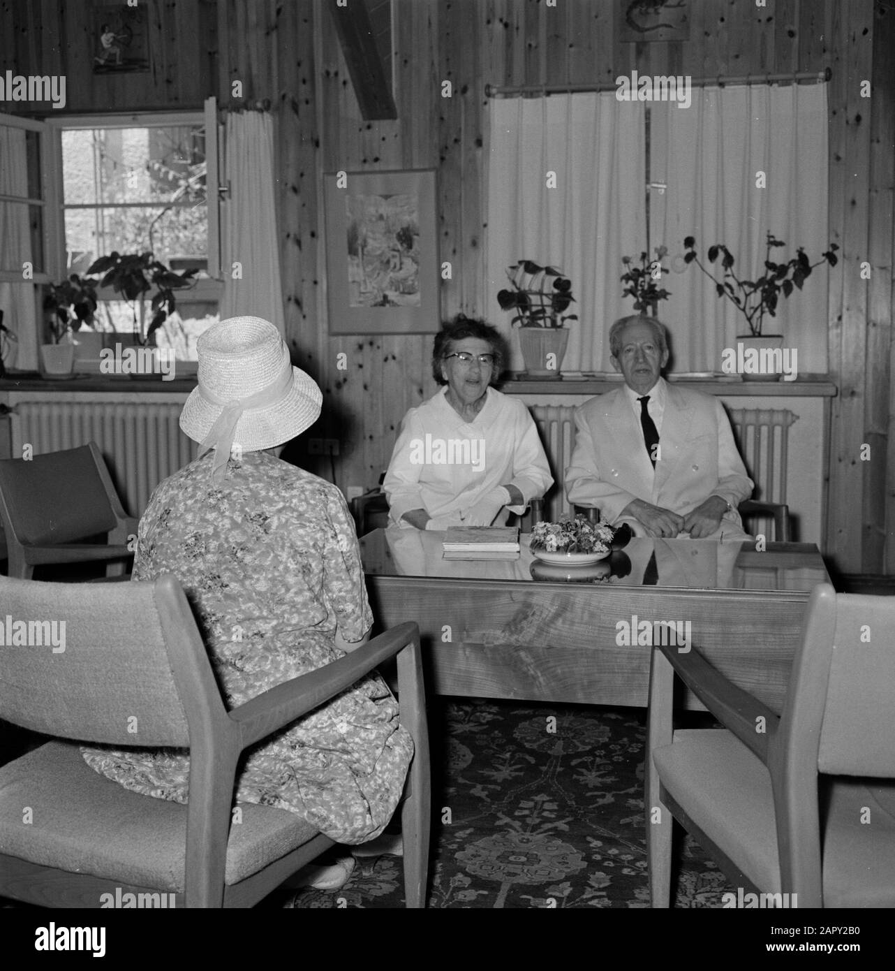 Yitzhak Ben Zvi, the second president of Israel from 1952 to 1963, and ...