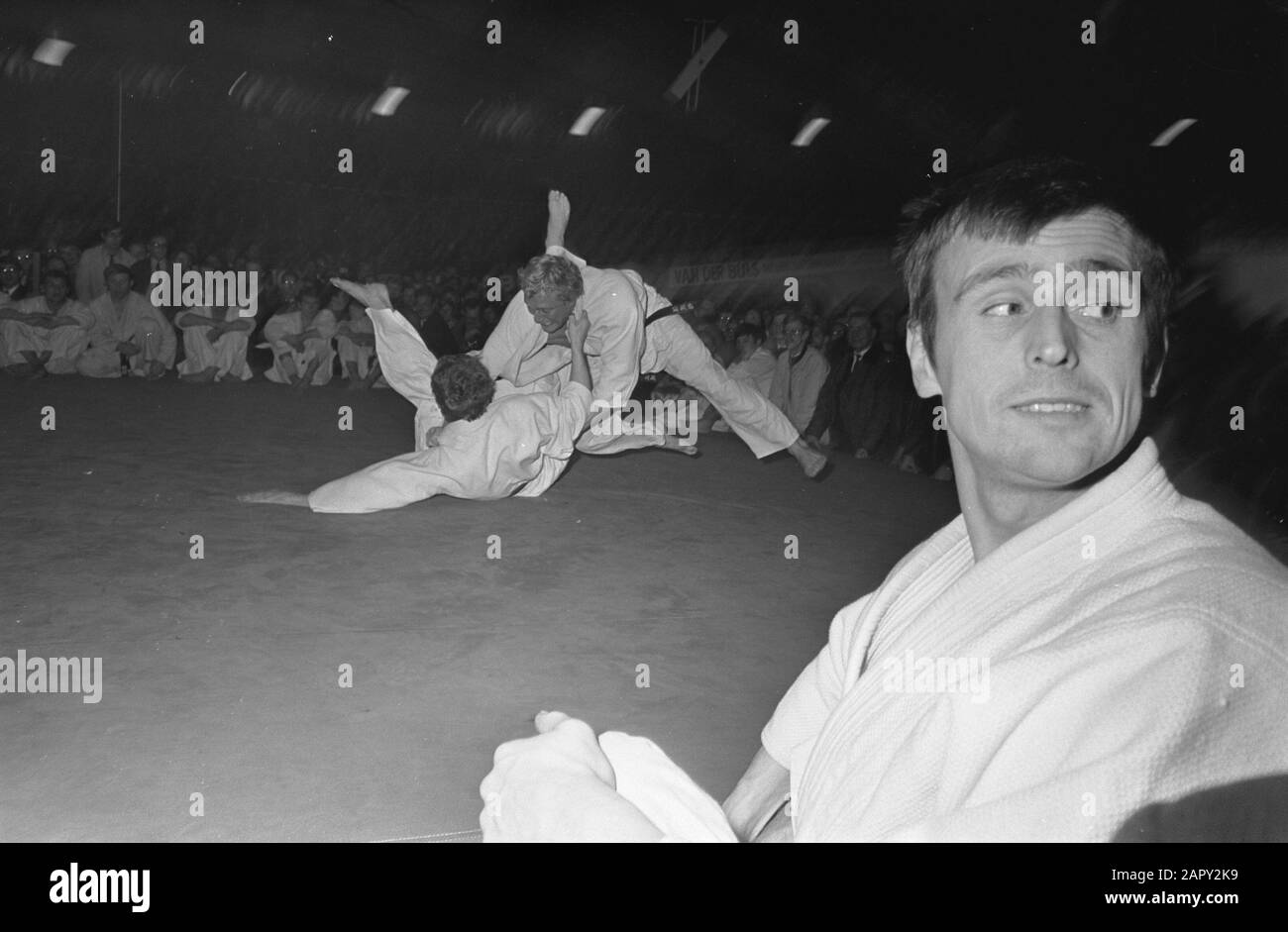 Judo wim ruska brings opponent hi-res stock photography and images - Alamy