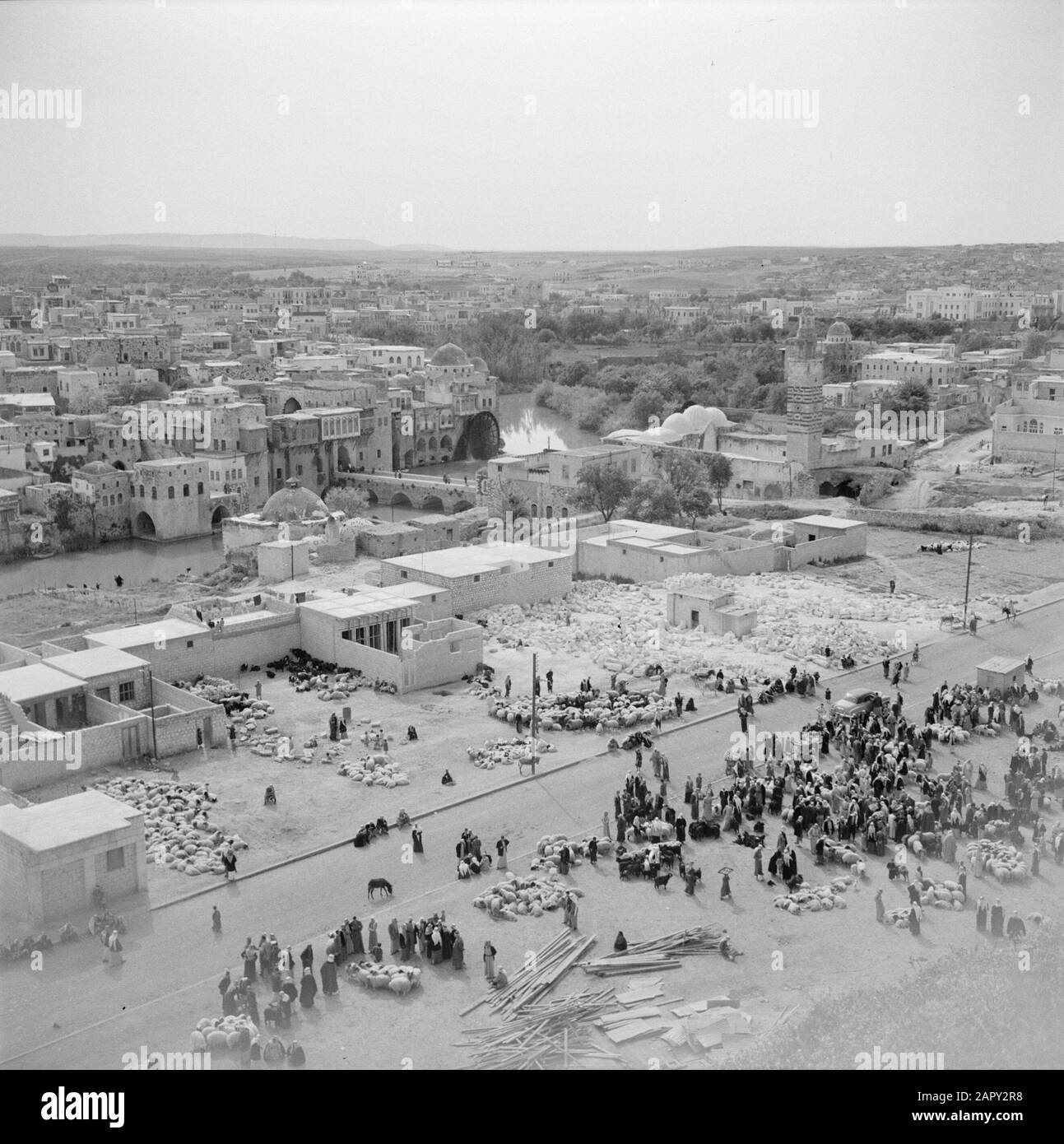 Market in syria Black and White Stock Photos & Images - Alamy