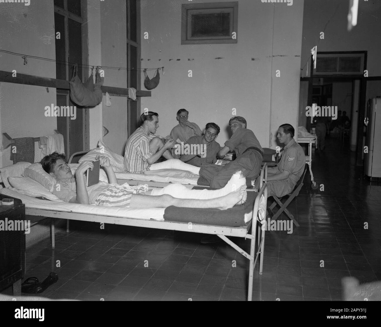 Military Hospital in Batavia Infirmary Date: February 1947 Location ...