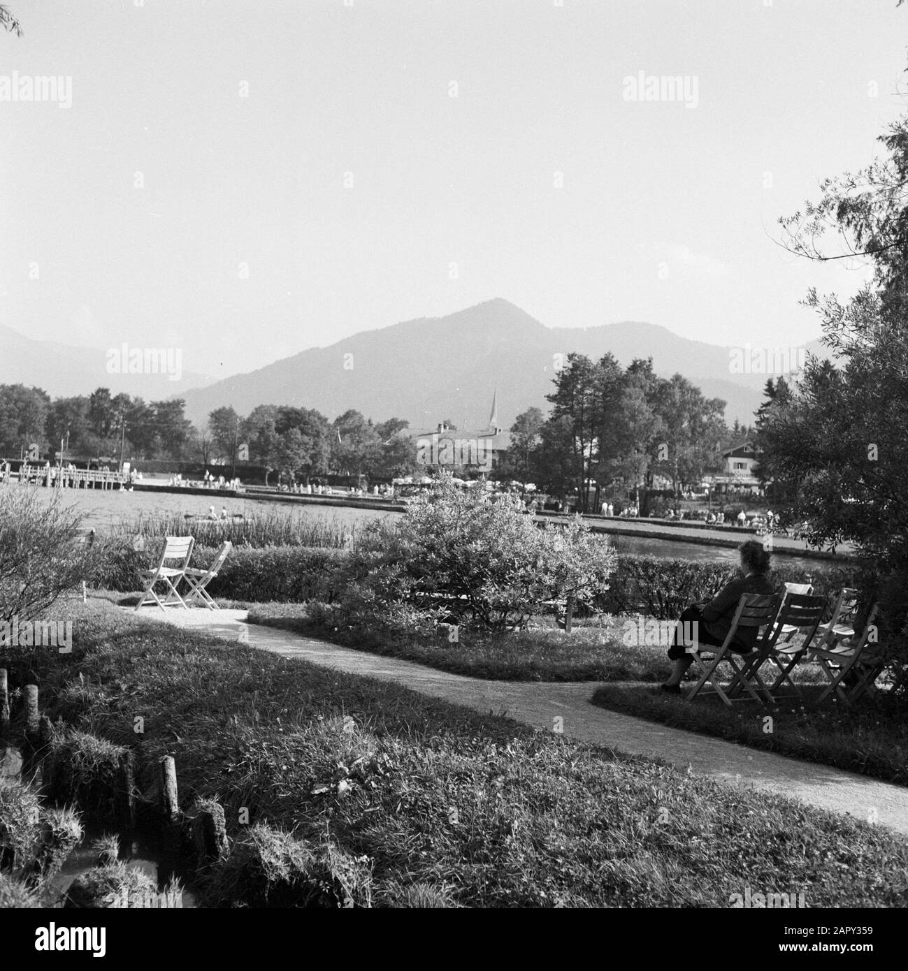 Tourists bavaria Black and White Stock Photos & Images - Alamy