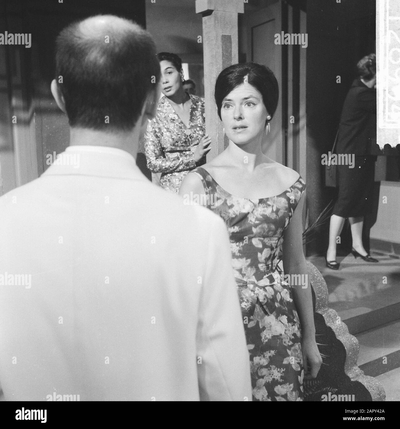 Television game rehearsal: The Chinese Manor. Ina van Faassen Date ...