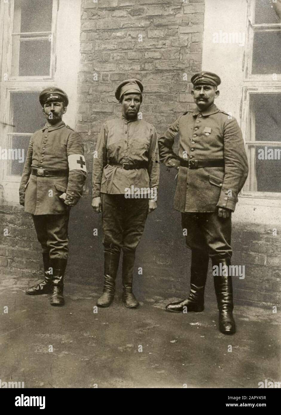World War I. Volunteer renowned units. Marfa Malko, a female Russian ...