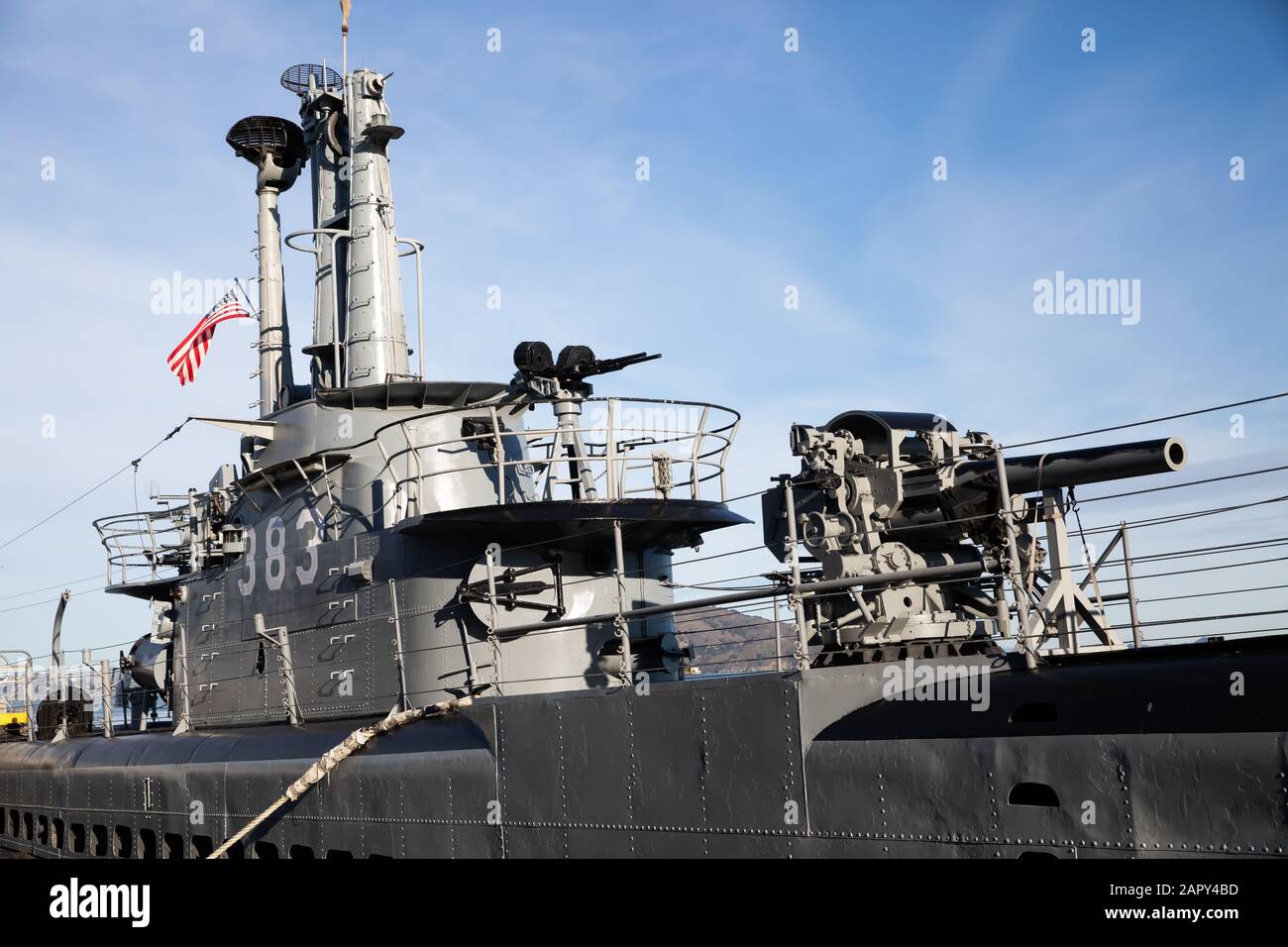 USS Pampanito (SS-383/AGSS-383), a Balao-class submarine, was a United ...
