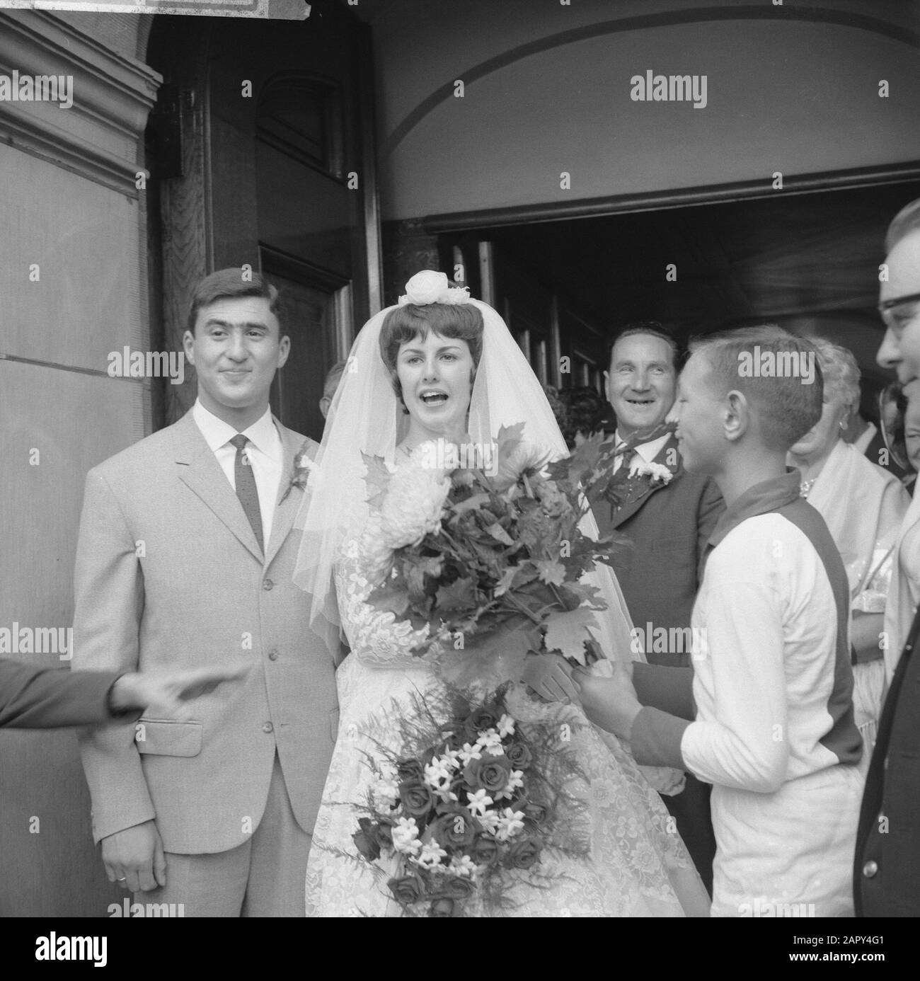 Marriage Ajax footballer Swart. The newlyweds with aspiring footballer ...