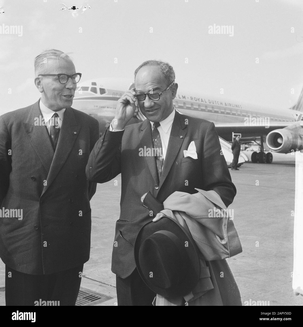Minister President of Suriname, Mr. Emanuels at Schiphol to visit our ...