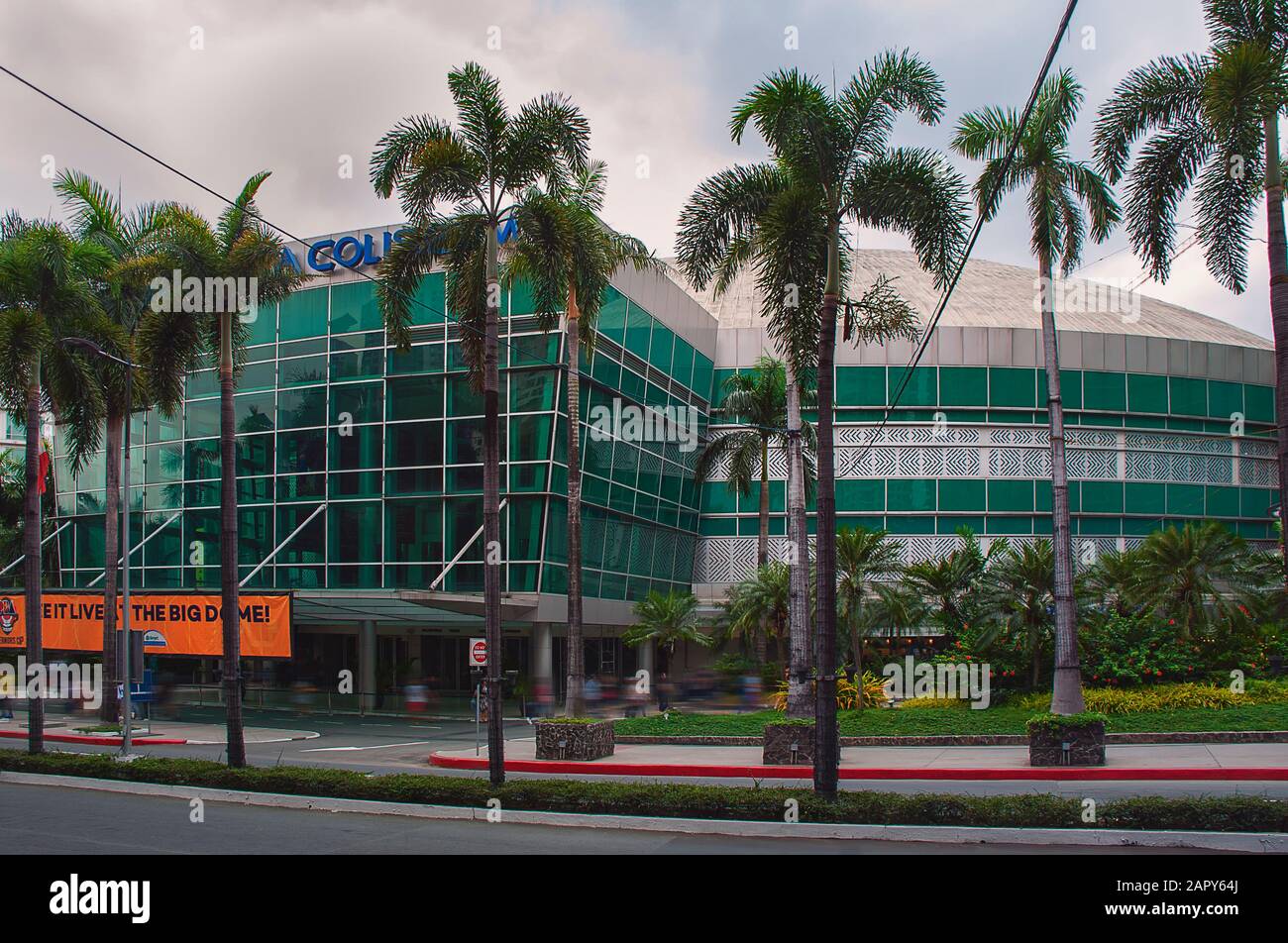 The Araneta Coliseum in Manila, Philippines was the venue for the ...