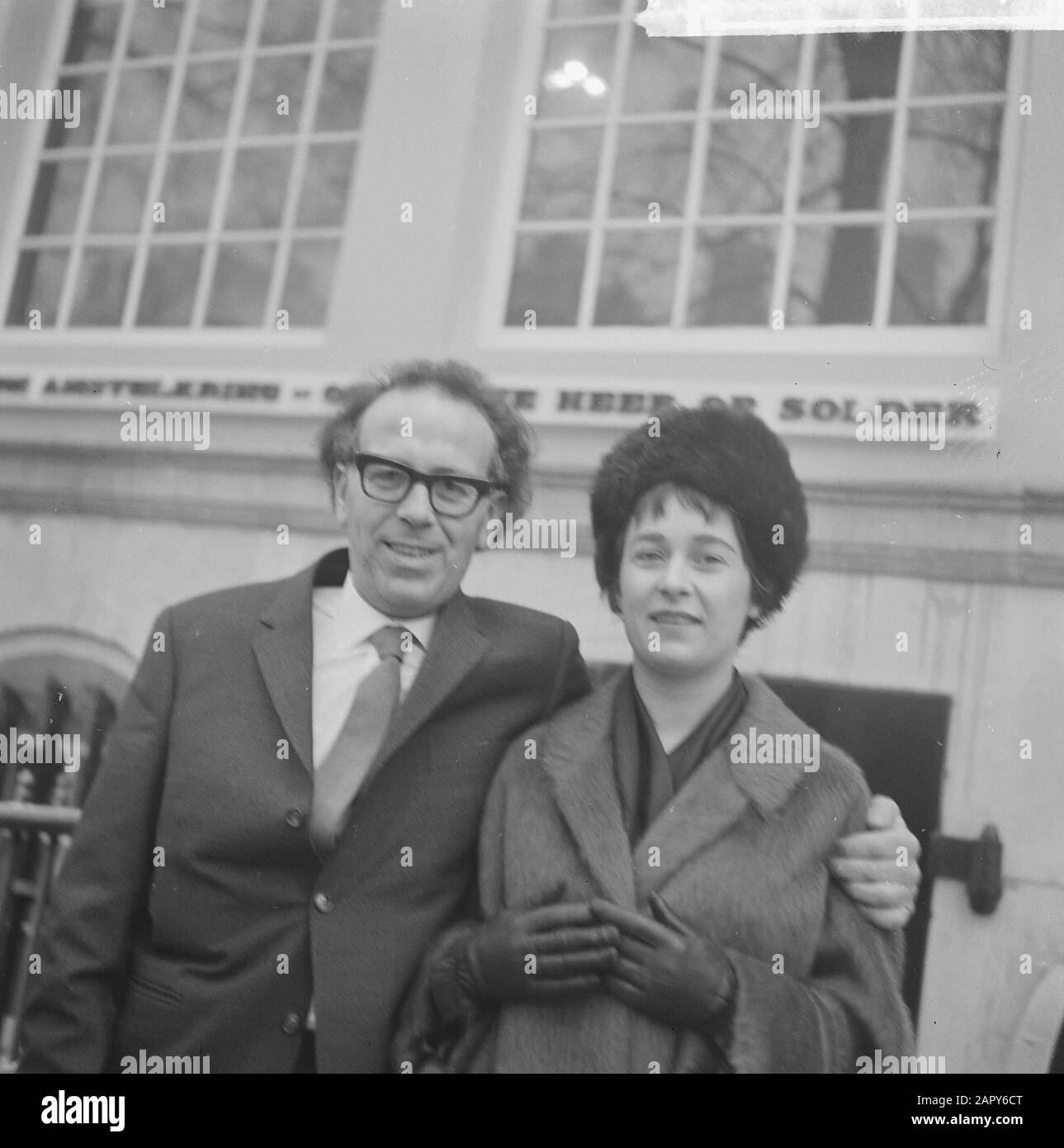 Marriage teacher and teacher. Mr Piet van Mook, drawing teacher at the ...