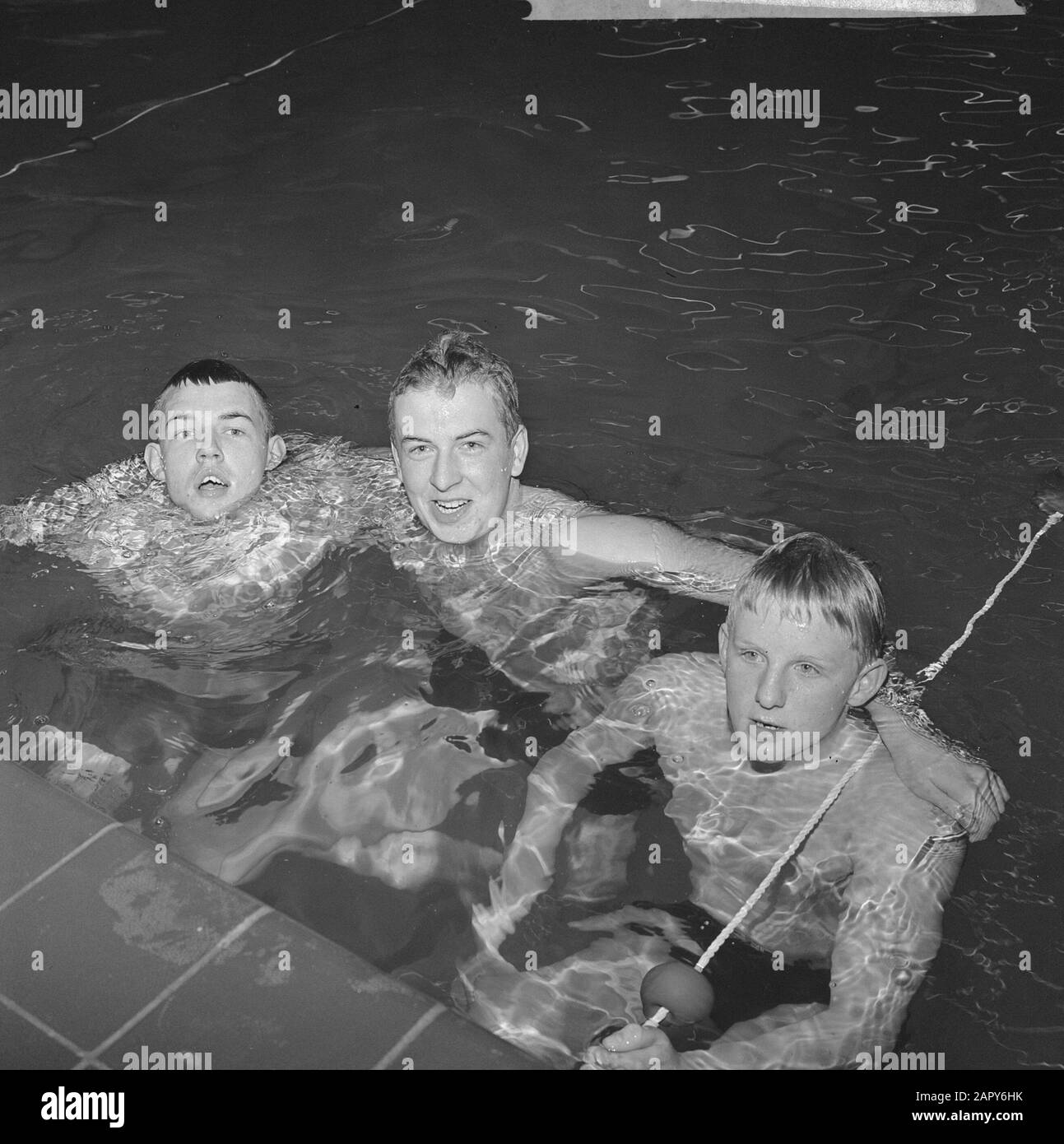 L swimming pool Black and White Stock Photos & Images - Alamy