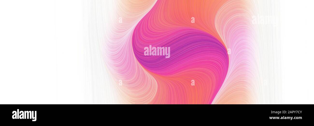 moving horizontal banner with pastel pink, mulberry and salmon colors ...