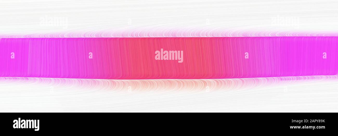 modern designed horizontal banner with white smoke, neon fuchsia and ...
