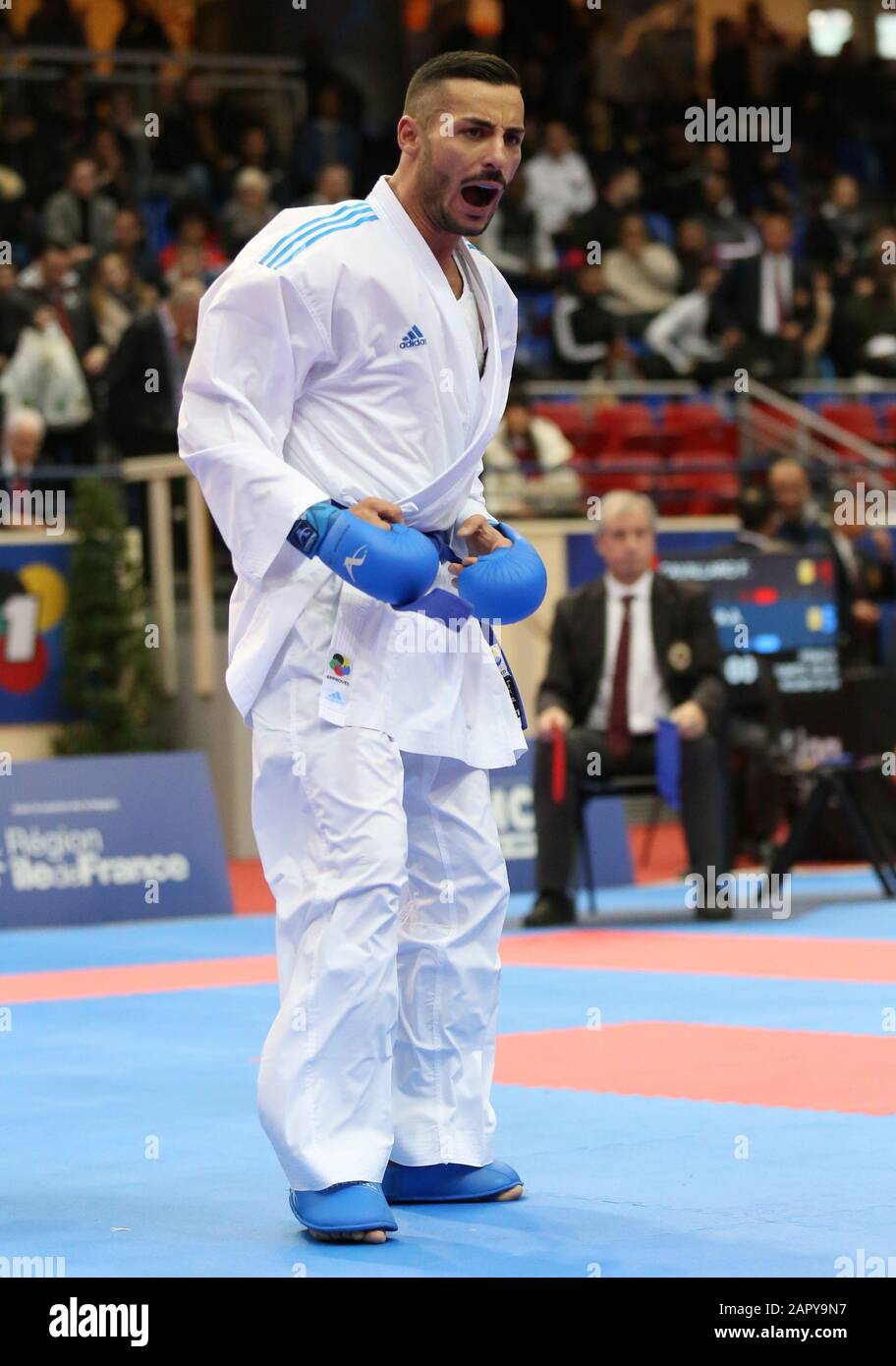 Paris, France . 24th Jan, 2020. Luca Maresca for Italy in the Round of ...