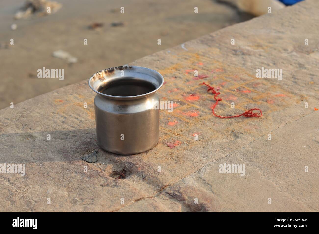 Ganges river close up hi-res stock photography and images - Alamy