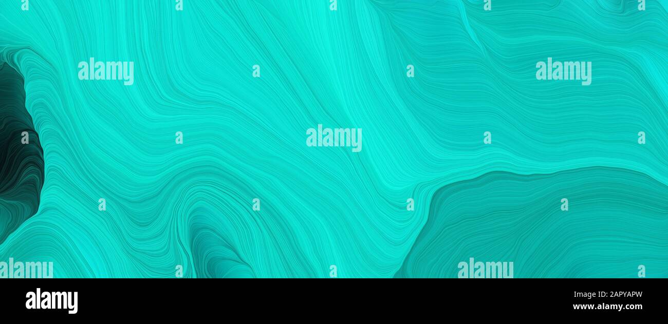 dynamic horizontal header with dark turquoise, very dark blue and light ...