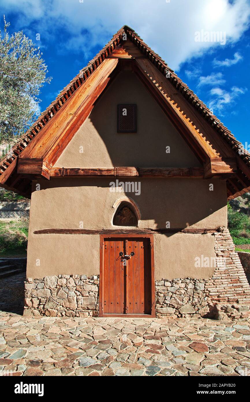 The ancient church in Galata, Cyprus Stock Photo - Alamy