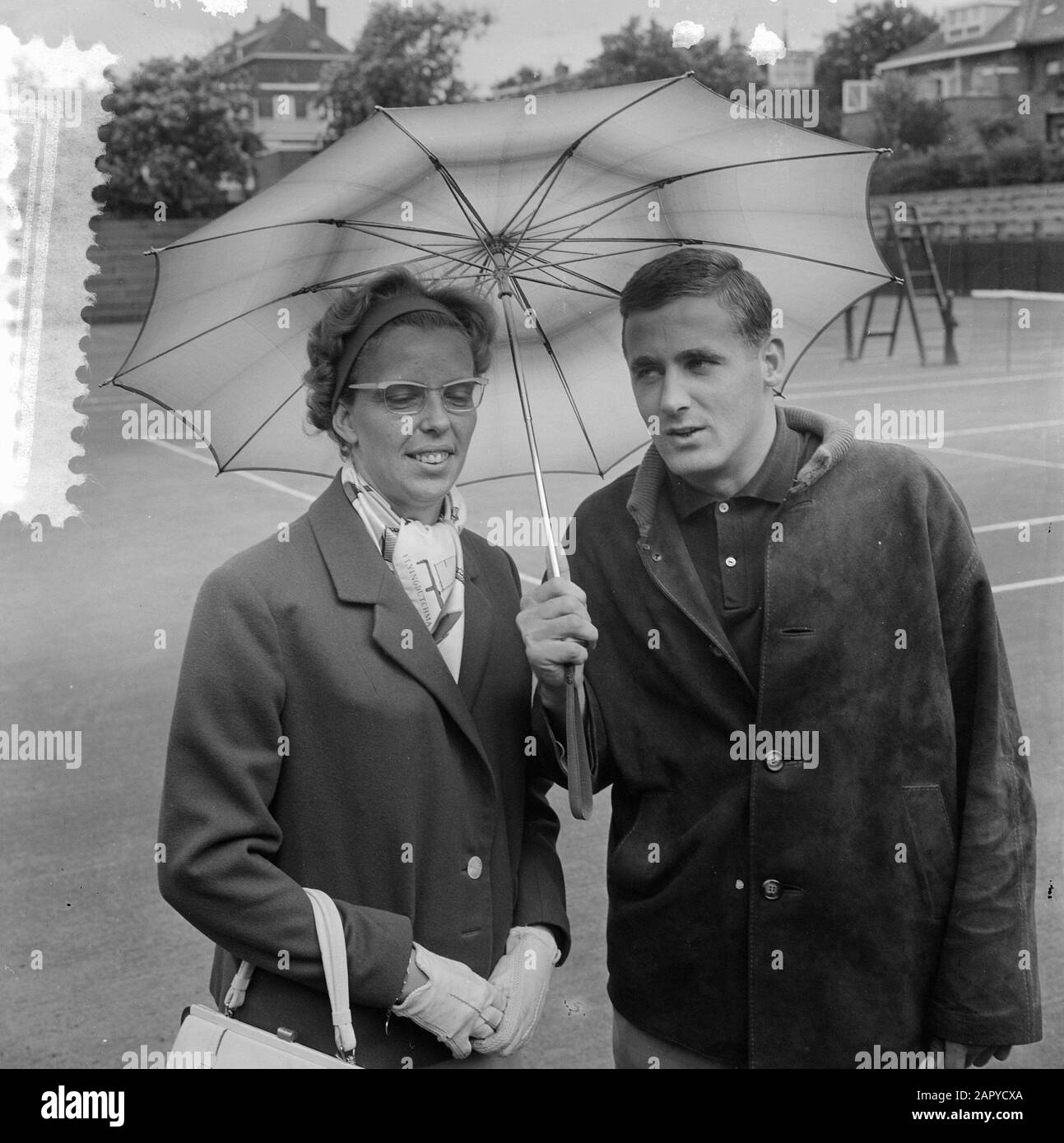 Dutch tennis championships, Jerry Ridderhof and Jan Hajer under ...