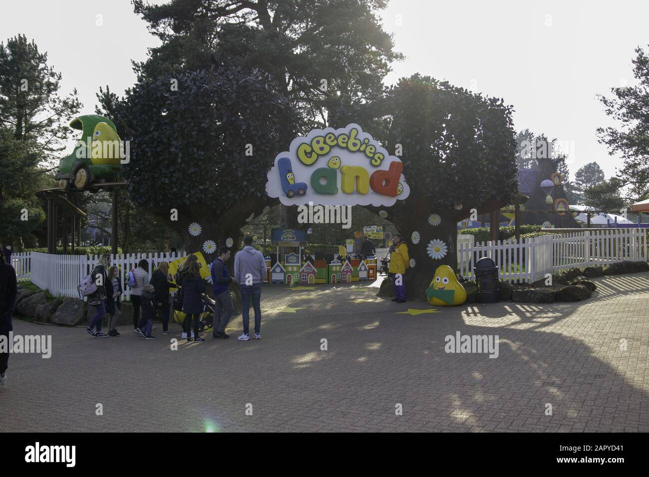 ALTON, UNITED KINGDOM - Apr 01, 2019: Alton Towers, CBeebies Land is ...