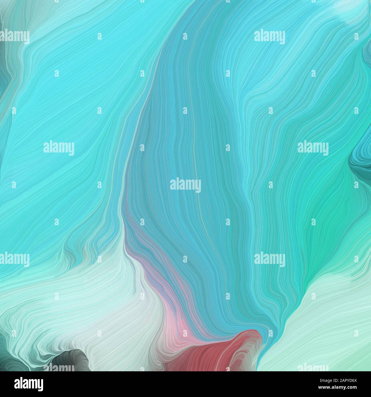 landscape orientation graphic with waves. smooth swirl waves background ...