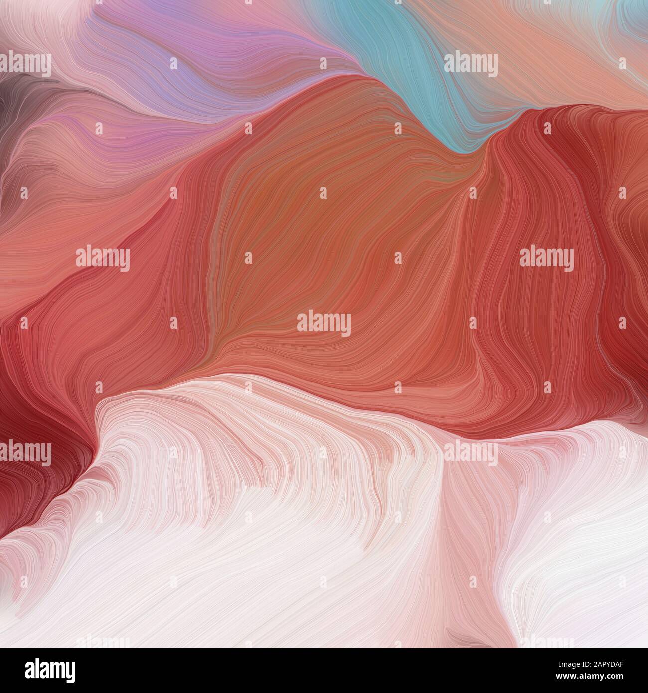 modern soft swirl waves background design with rosy brown, sienna and ...