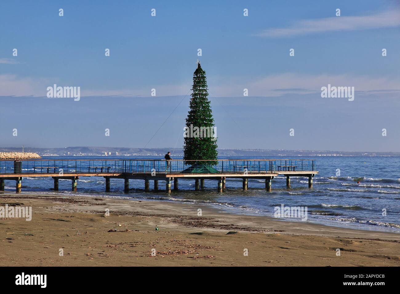 The seafront in Larnaca city, Cyprus Stock Photo - Alamy