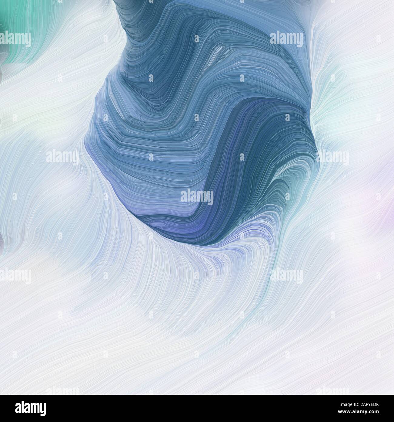 modern soft swirl waves background design with lavender, teal blue and ...