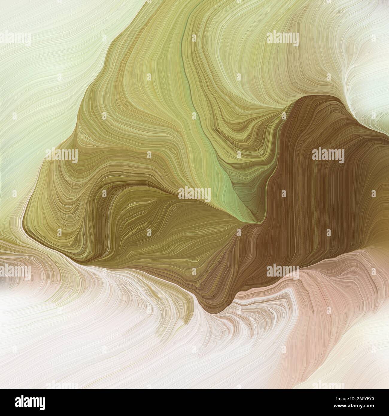 square graphic with waves. modern soft curvy waves background design ...