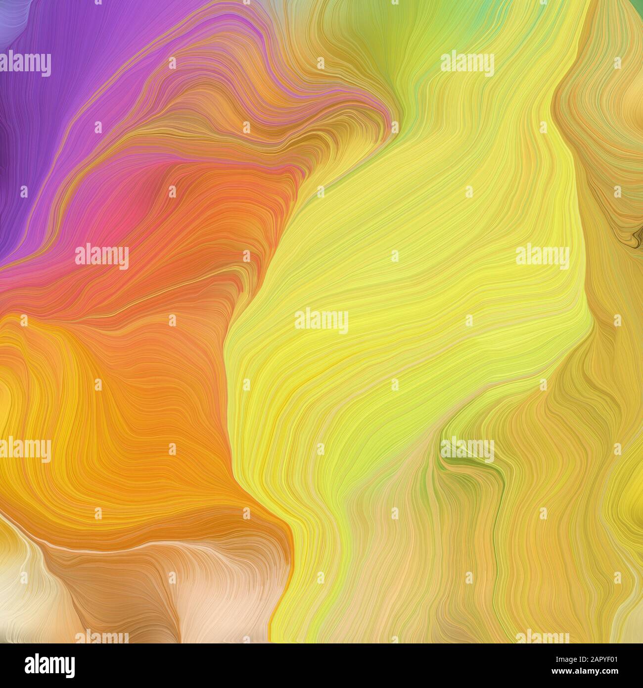 landscape orientation graphic with waves. modern waves background ...