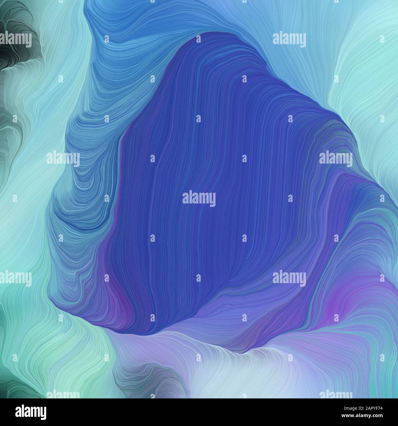 square graphic with waves. elegant curvy swirl waves background design ...