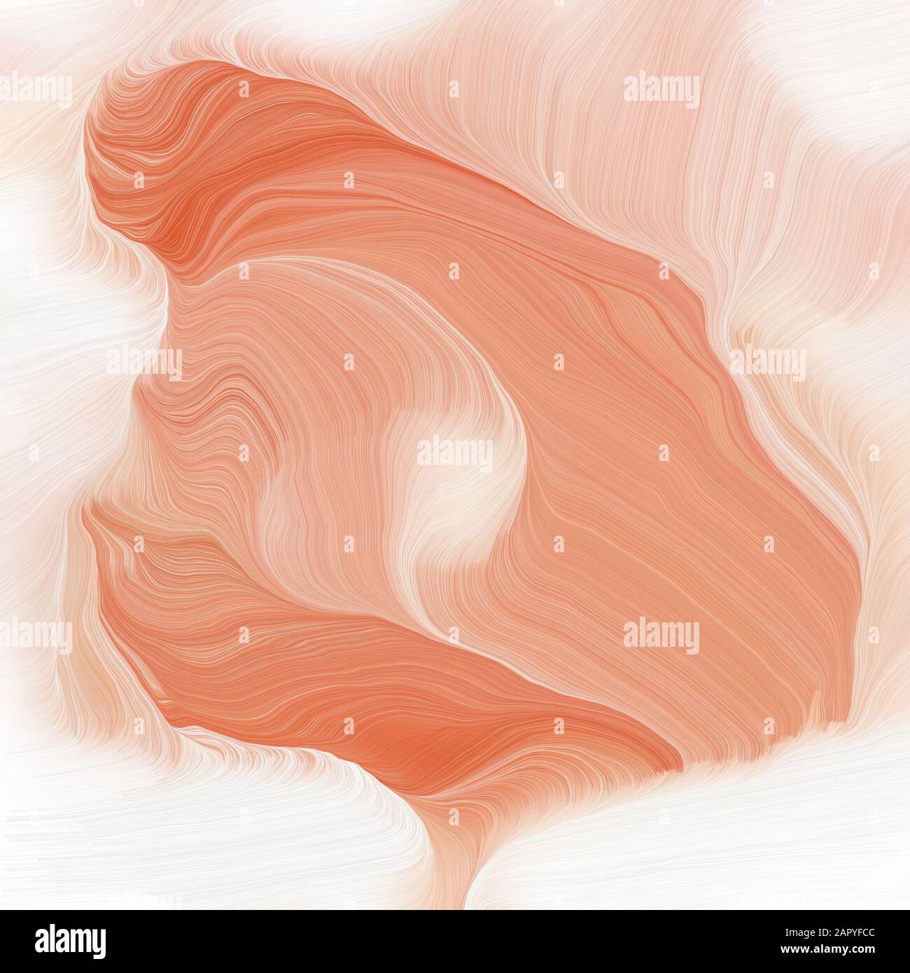 curvy background illustration with bisque, antique white and dark ...