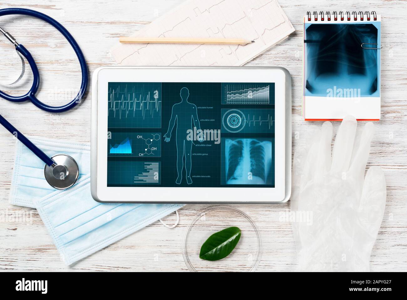 Medical diagnostics in modern hospital Stock Photo - Alamy