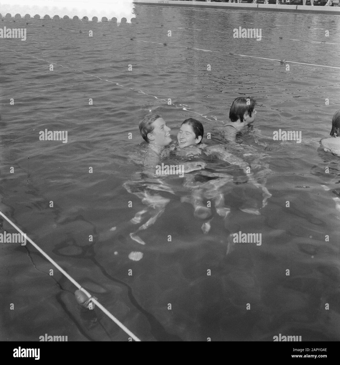 Dutch swimming championships Black and White Stock Photos & Images - Alamy