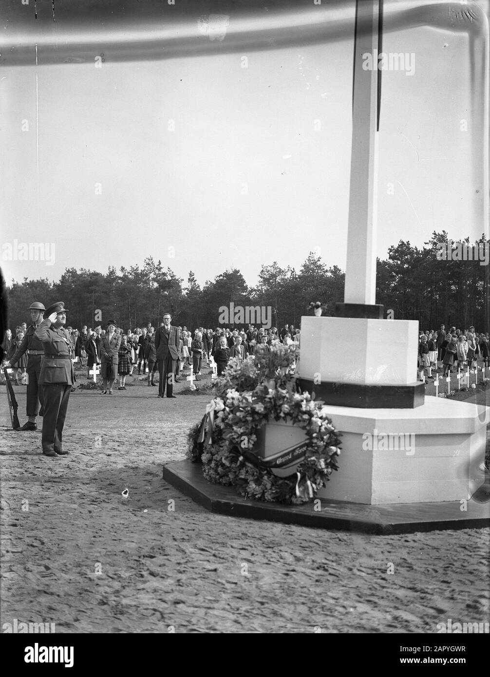 Commemoration Canadian cemetery Holds Canadian bridge Date: May 6, 1948 ...