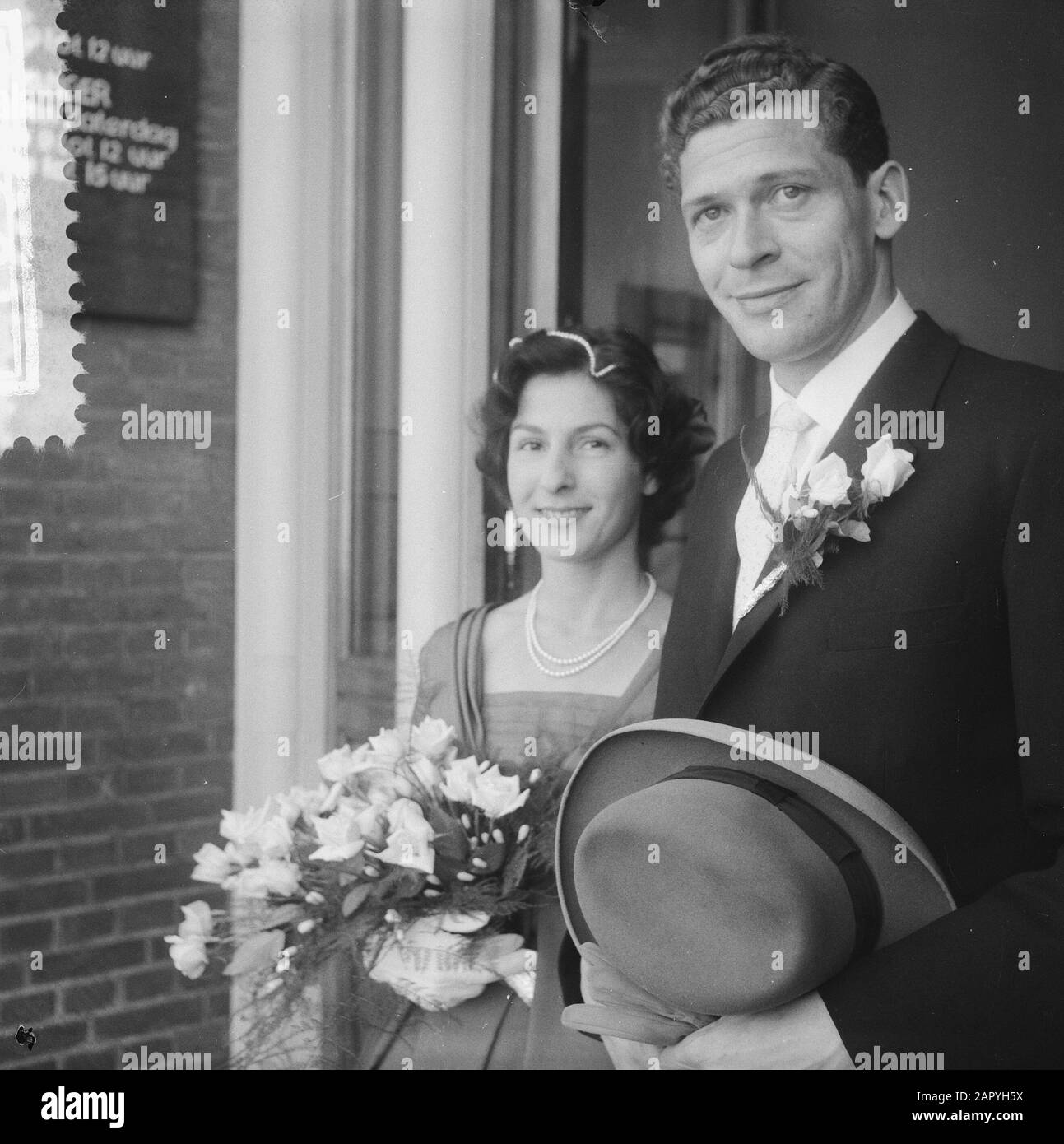 Marriage Ilse Wessel en Jaap Dubbelboer te Baarn Date: 15 July 1959 ...
