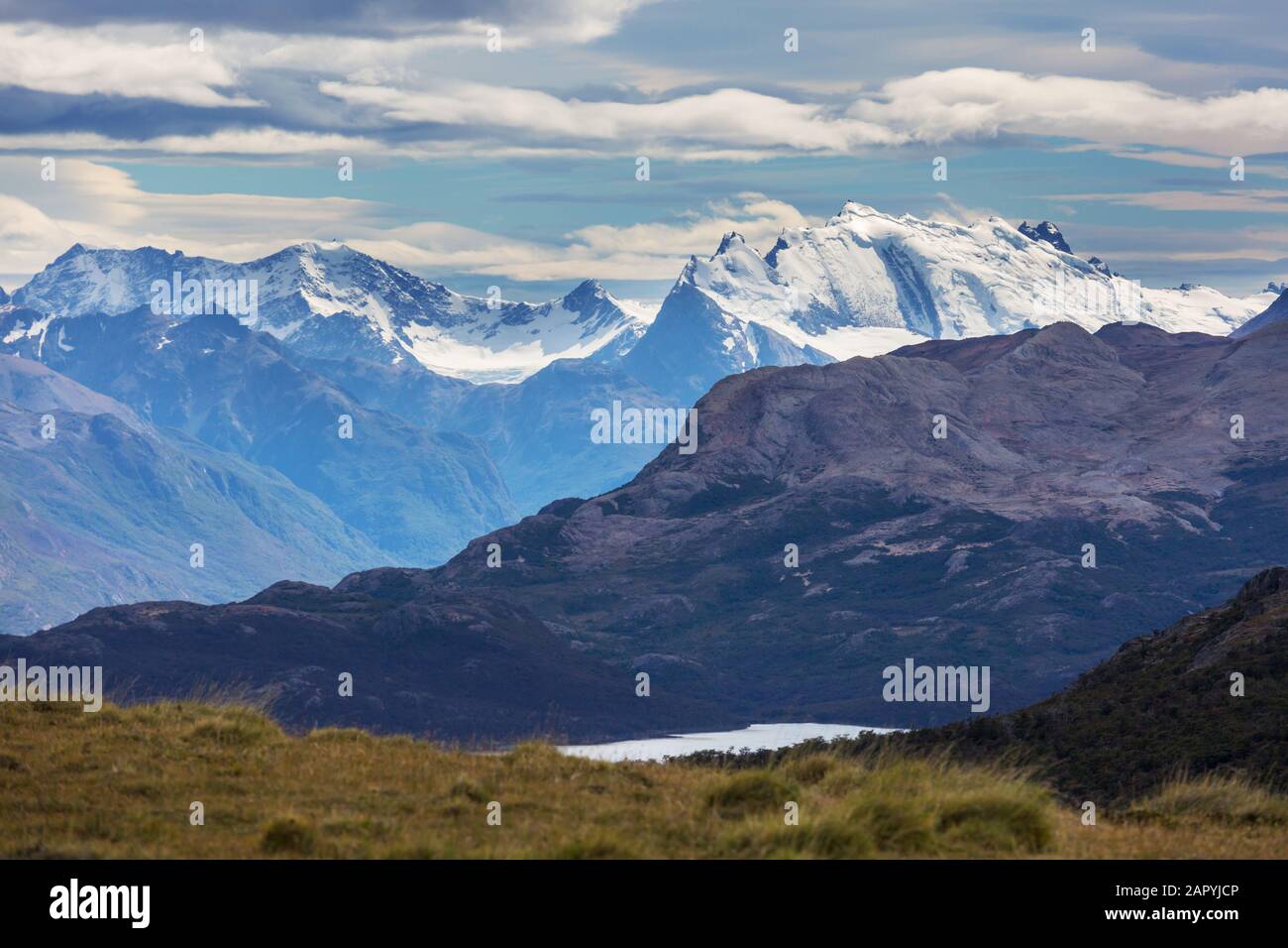 Patagonia landscapes in Southern Argentina. Beautiful natural landscapes Stock Photo - Alamy