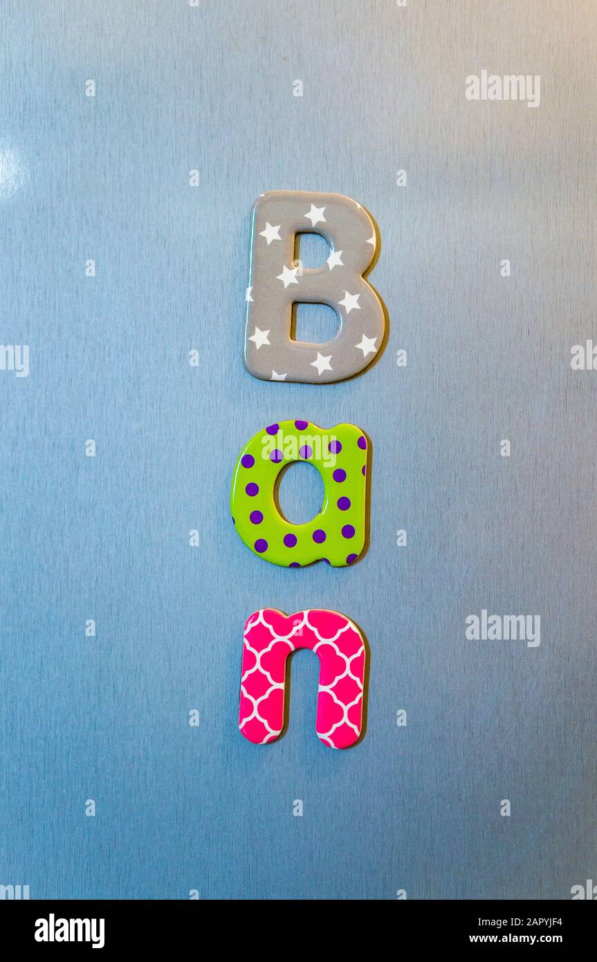 Ban alphabet hi-res stock photography and images - Alamy