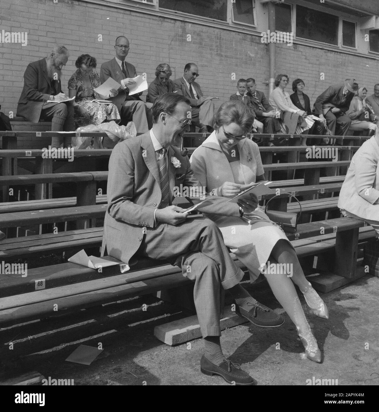 Prince Bernhard and Princess Irene visits CHIO Prince Bernhard and ...