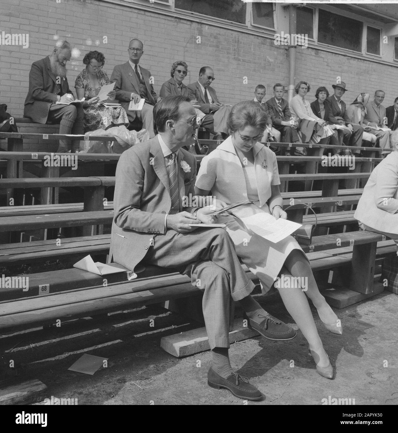 Prince Bernhard and Princess Irene visits CHIO Date: August 4, 1960 ...