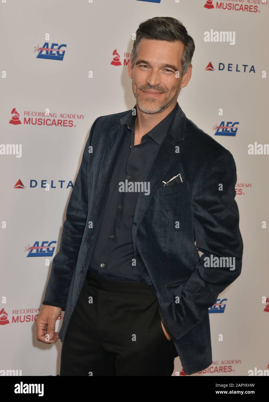 Los Angeles, USA. 24th Jan, 2020. Eddie Cibrian attends MusiCares ...