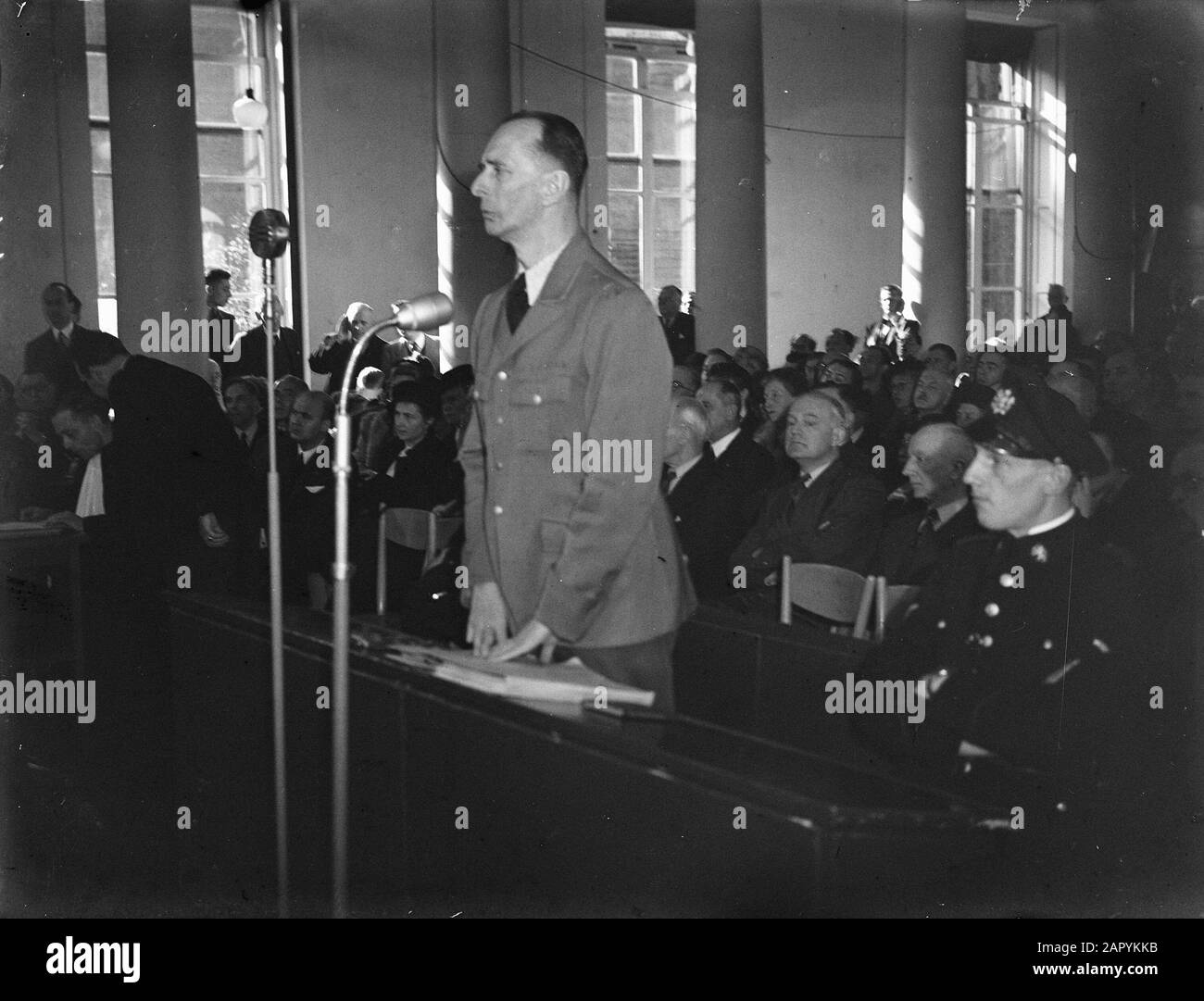 Rauter before his judges Date: April 1, 1948 Keywords: war crimes ...