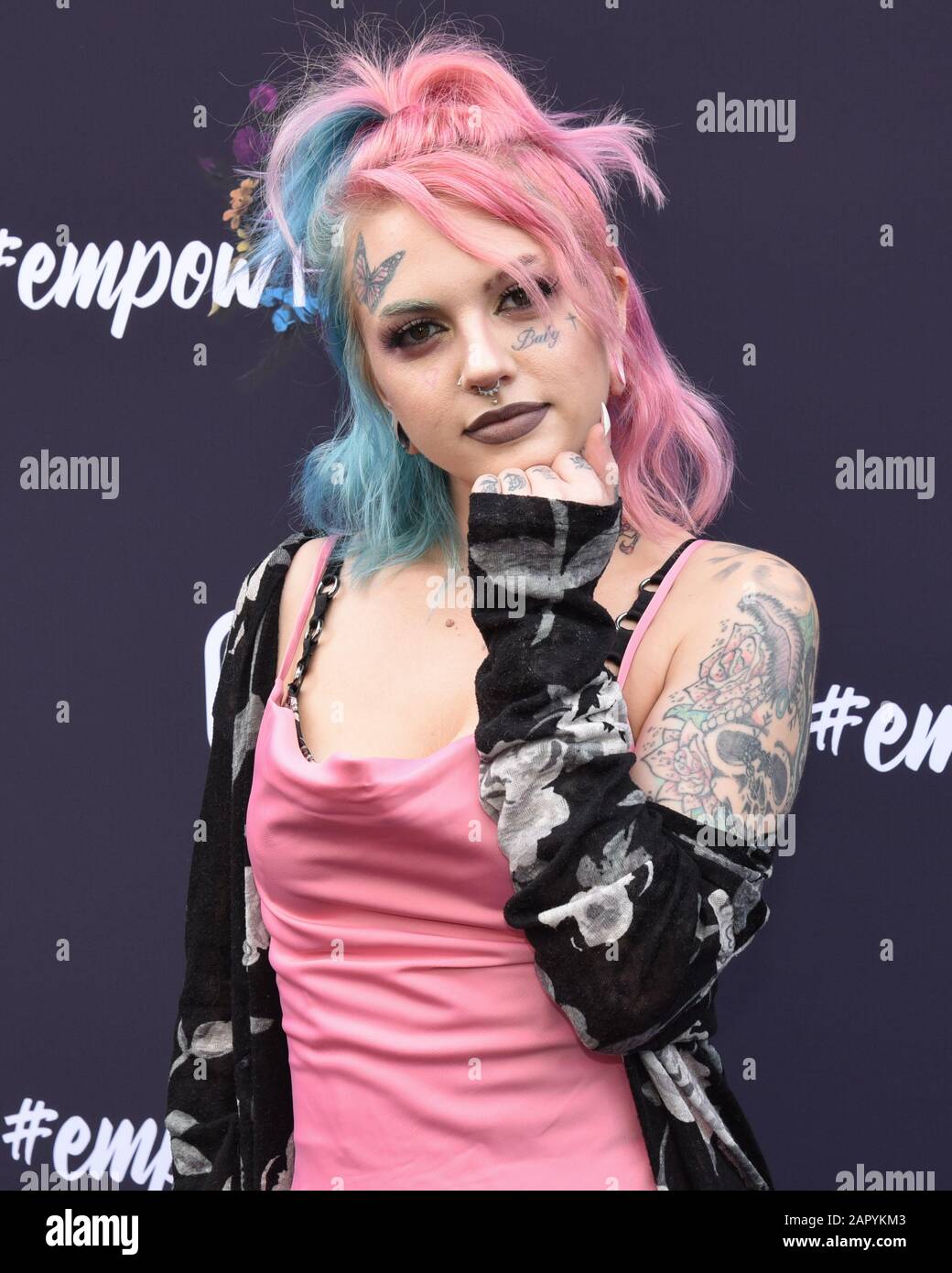 January 24, 2020, West Hollywood, CA, USA: Baby Goth attends the ...