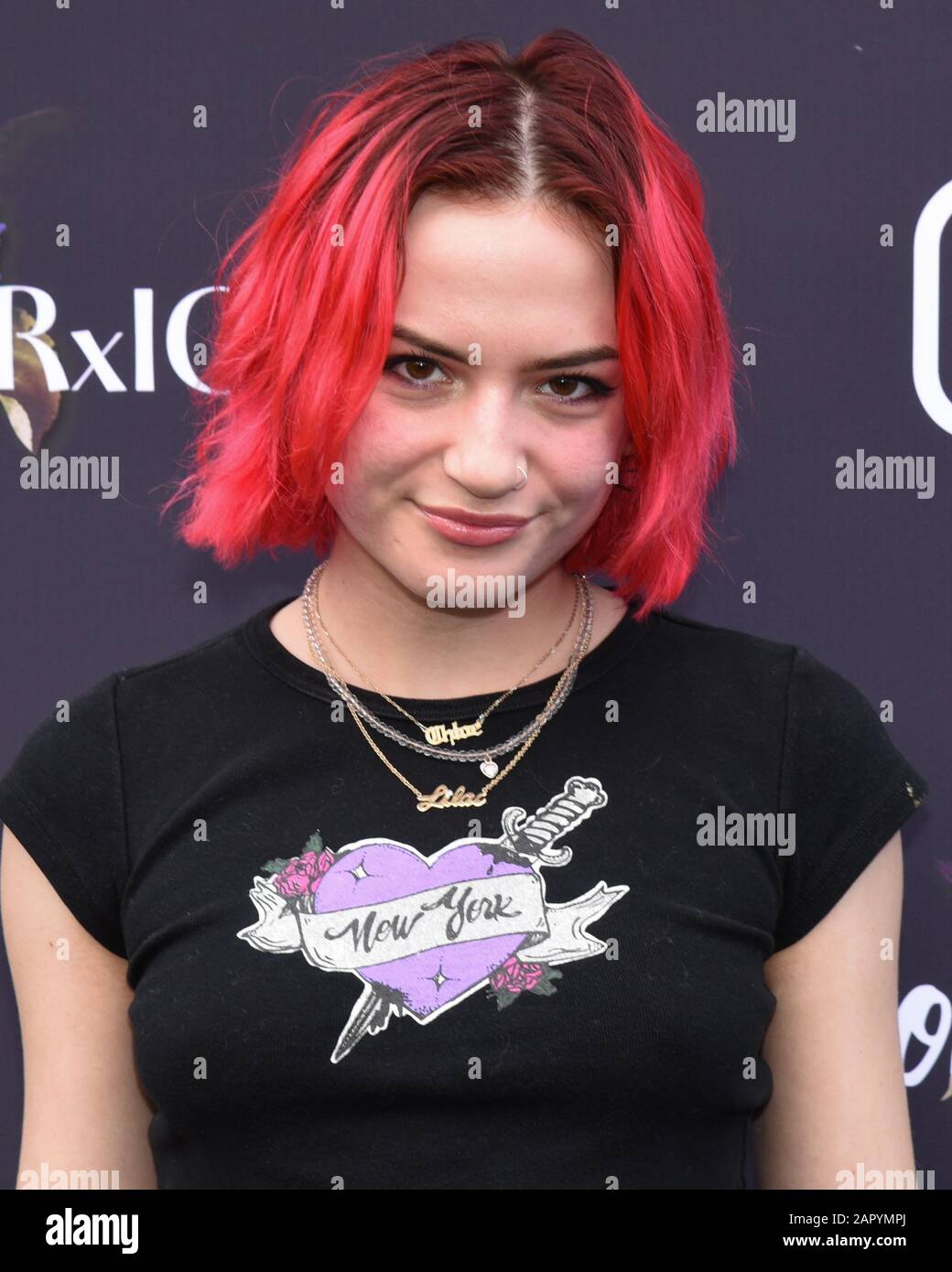 January 24, 2020, West Hollywood, CA, USA: Chloe Lilac attends the ...