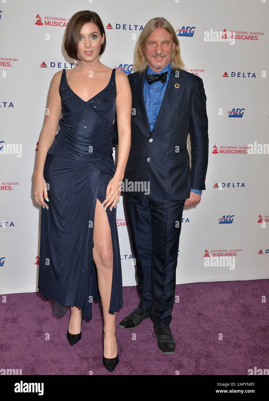 Los Angeles, USA. 24th Jan, 2020. Volk, Otto attends MusiCares Person ...