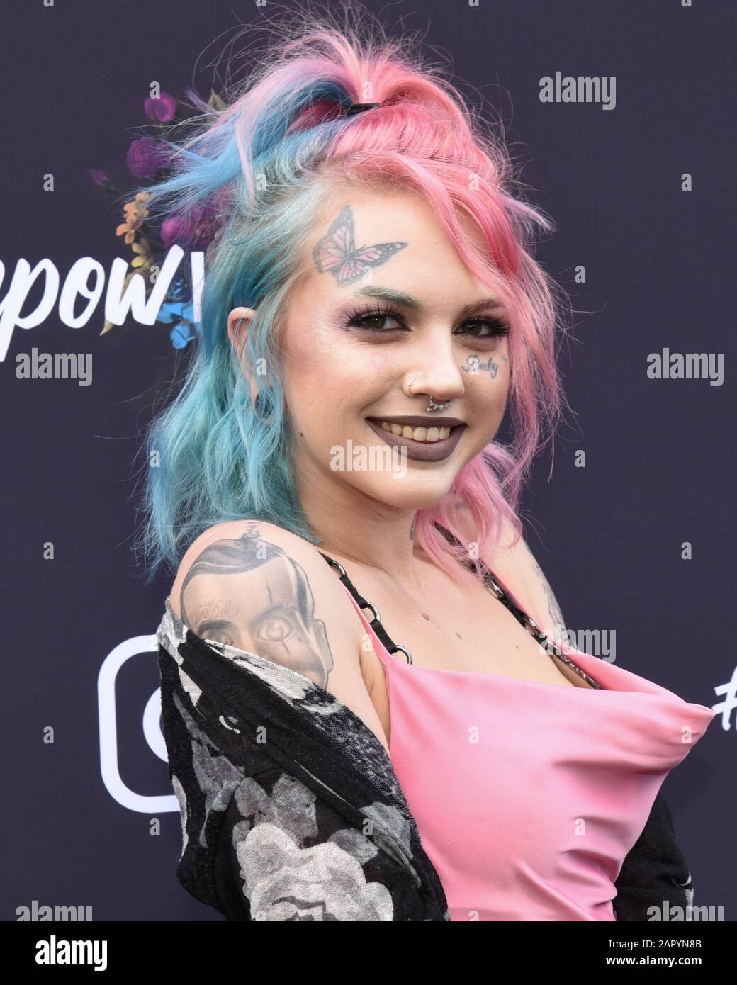 January 24, 2020, West Hollywood, CA, USA: Baby Goth attends the ...