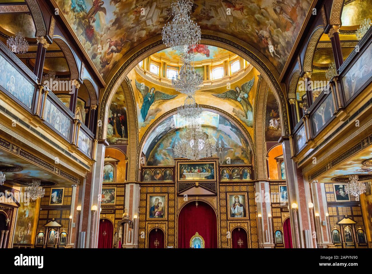 Sharm El Sheikh, Egypt. November 21 2019 Christian Coptic Church. The ...