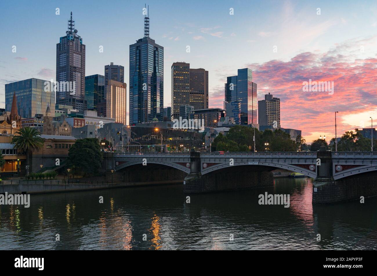 Melbourne historic location hi-res stock photography and images - Alamy