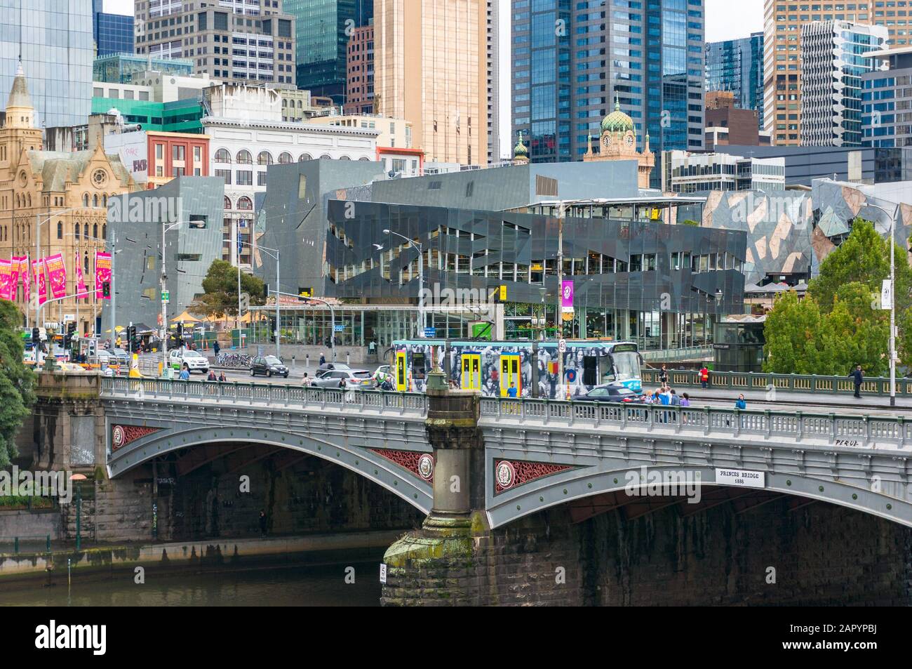 Melbourne historic road bridge hi-res stock photography and images - Alamy