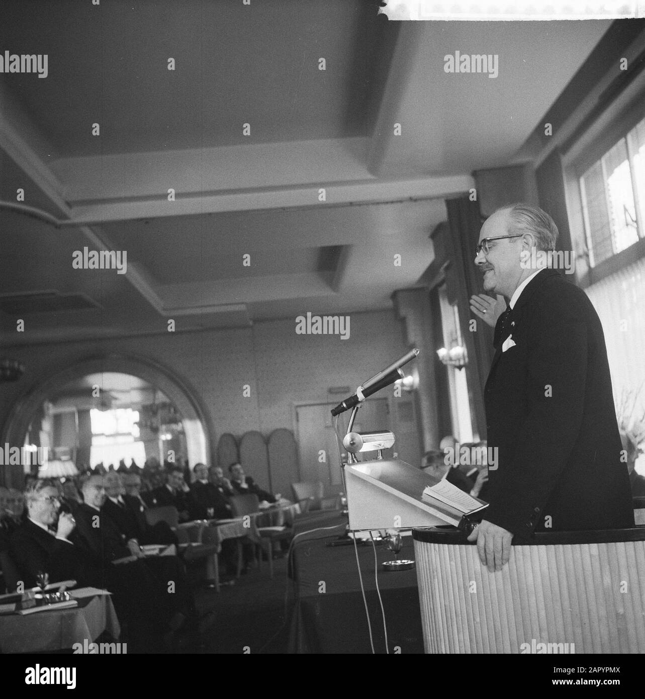 Austrian Minister of Heind and Reconstruction of Austria, Dr. F. Bock ...