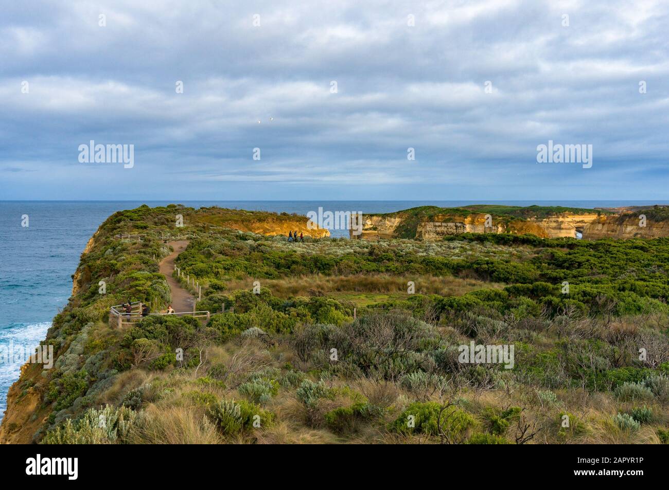 Victoria, Australia - June 11, 2017: Australian coastline along Great ...